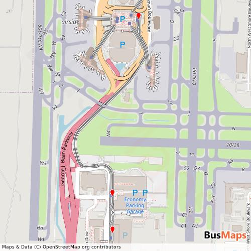 Tampa International Airport transit routes & schedules in Tampa ...