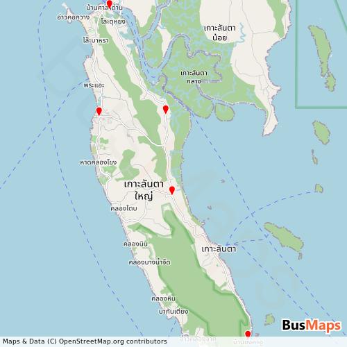 บริษัท ลันตา ทรานสปอร์ต จำกัด;Lanta Transport co.ltd transit routes ...