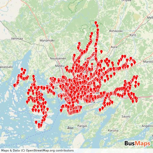 Föli Turun seudun joukkoliikenne, Turku – Schedules, Routes & Stops ...