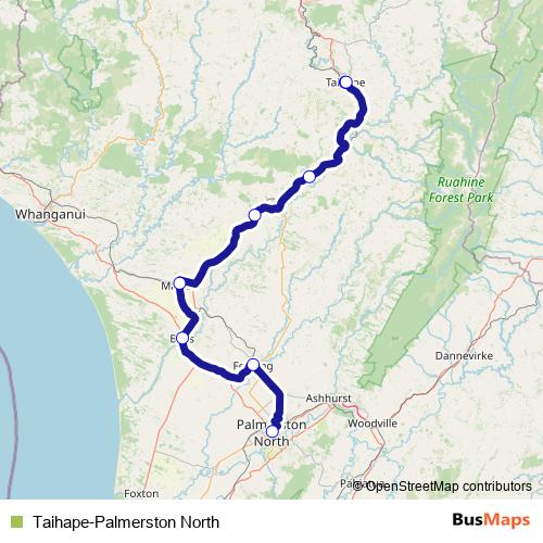 Bus Taihape-Palmerston North in Taihape by Connect - Horizons Regional ...